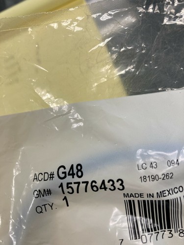 Fuel Tank Sending Unit O-Ring ACDelco GM Original Equipment 15776433 | eBay