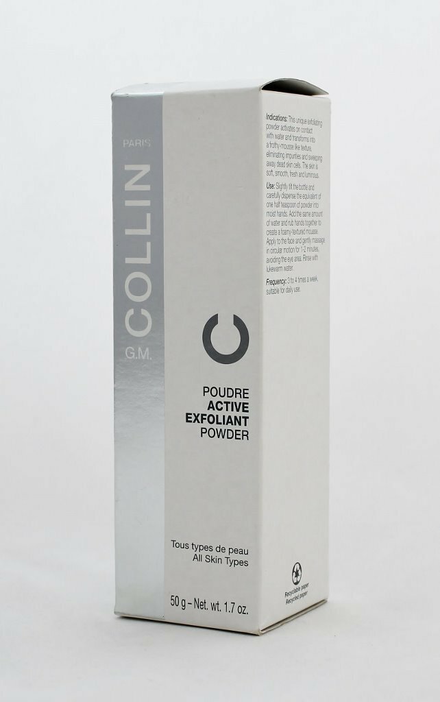 GM G.M. Collin Active Exfoliant Powder 2.6 oz / 75 g New in Box EXP 3/ ...