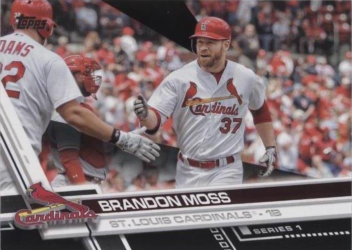 2017 Topps - Brandon Moss #89 Black /66 for sale online | eBay