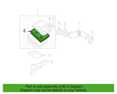 GMC SIERRA CHEVY SILVERADO Air Filter - GENUINE GM ACDELCO (19166111 ...
