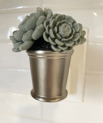 Bath & Body Works Silver Potted Succulent Wallflower Plug In Diffuser ...