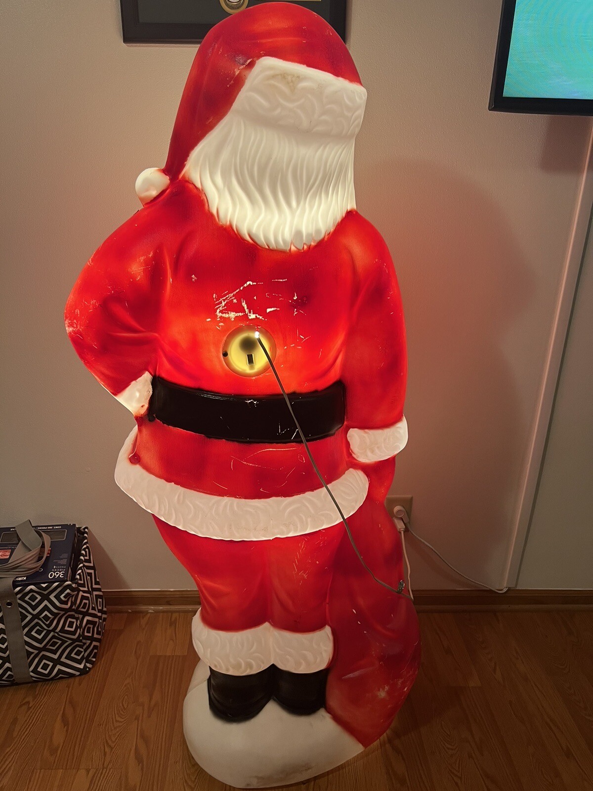 5ft Santa Blow Mold Vintage-RARE | eBay