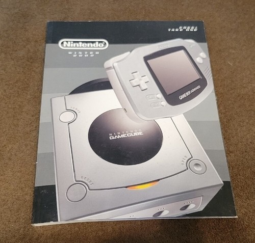 Nintendo GameCube Gameboy Advance GBA Original Winter 2002 Catalog ...