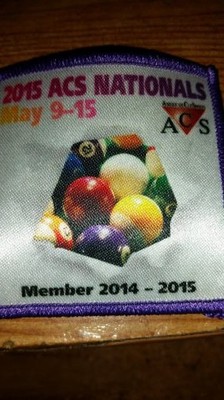 ACS 2014/2015 LEAGUE MEMBERSHIP PATCH PATCHES POOL LEAGUE | eBay
