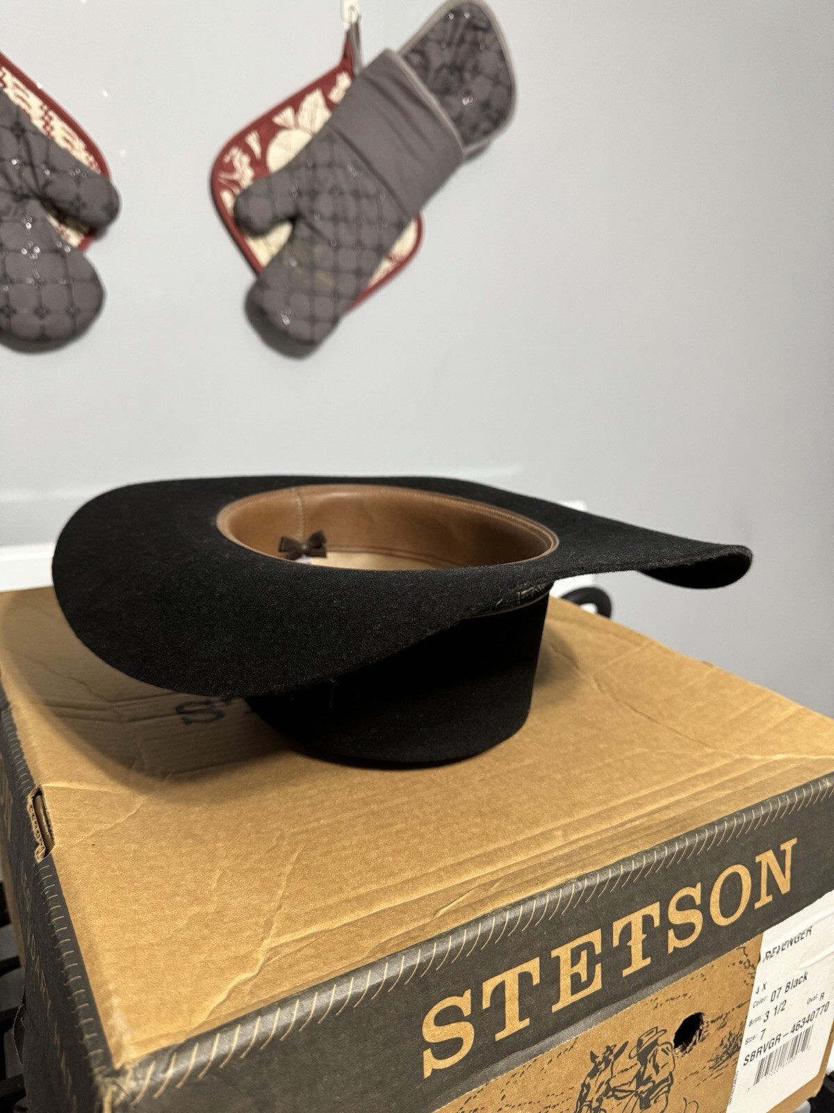 STETSON REVENGER 4X FELT GAMBLER COWBOY WESTERN HAT | eBay