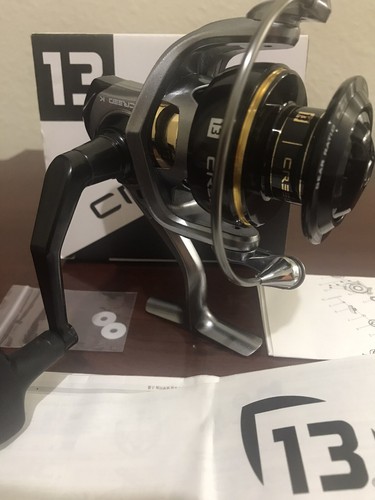 13 FISHING 4000 LONG CAST SPINNING FISHING REEL 8 BB 5.2:1 WITH YOUR ...