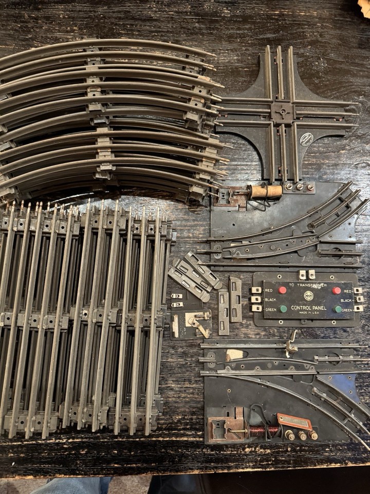 Antique Prewar O Gauge Lionel Lines Train Set, 262E Locomotive, 49 ...