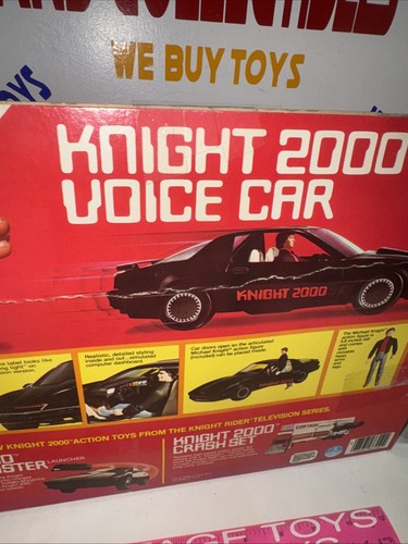 Vintage Kenner Knight Rider Knight 2000 Talking KITT Voice Car 1983 NOT ...
