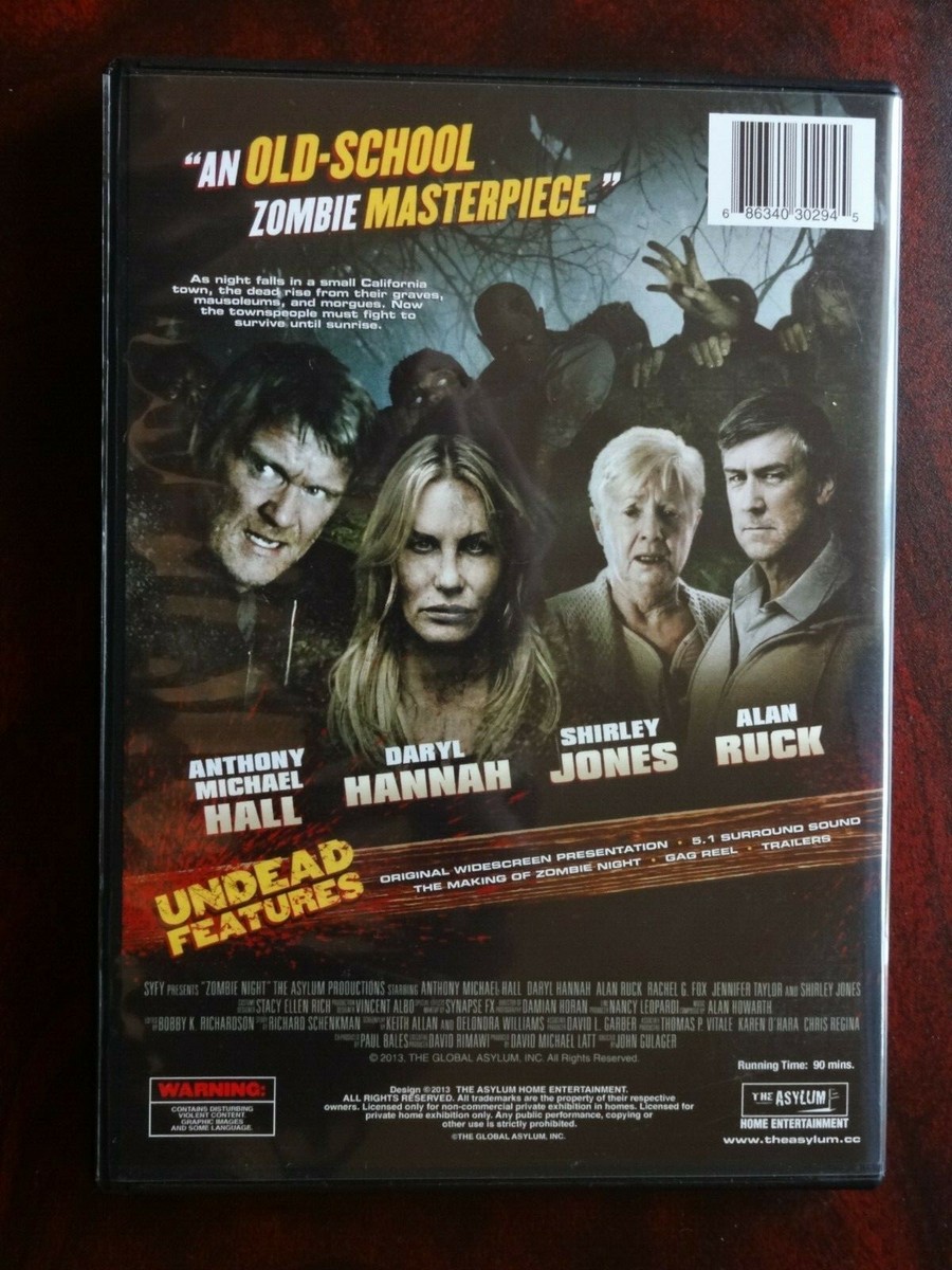 Zombie Night Dvd
