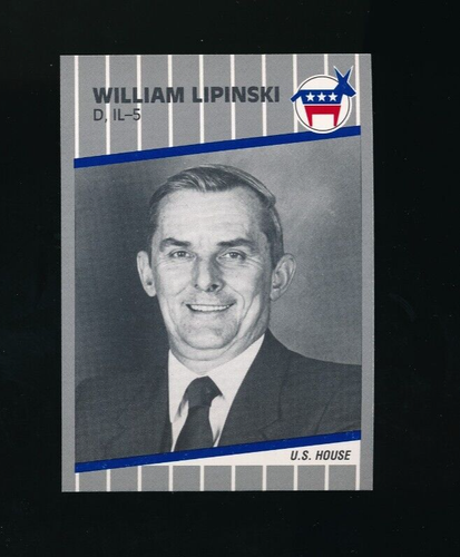 1989 National Education Association PAC Congress William Lipinski ...
