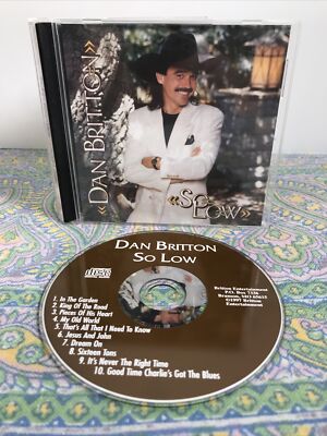 So Low by Dan Britton (CD, 1997, Britton Entertainment) | eBay