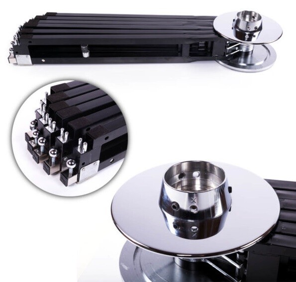 XPole X-STAGE Lite 45mm Chrome Spinning Static Dance Exercise X Pole ...