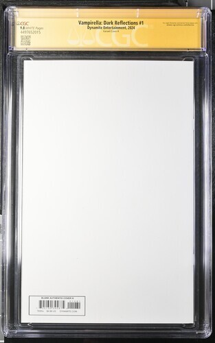 Vampirella: Dark Reflections (2024) # 1 (CGC 9.8) Signed & Sketch Tim ...