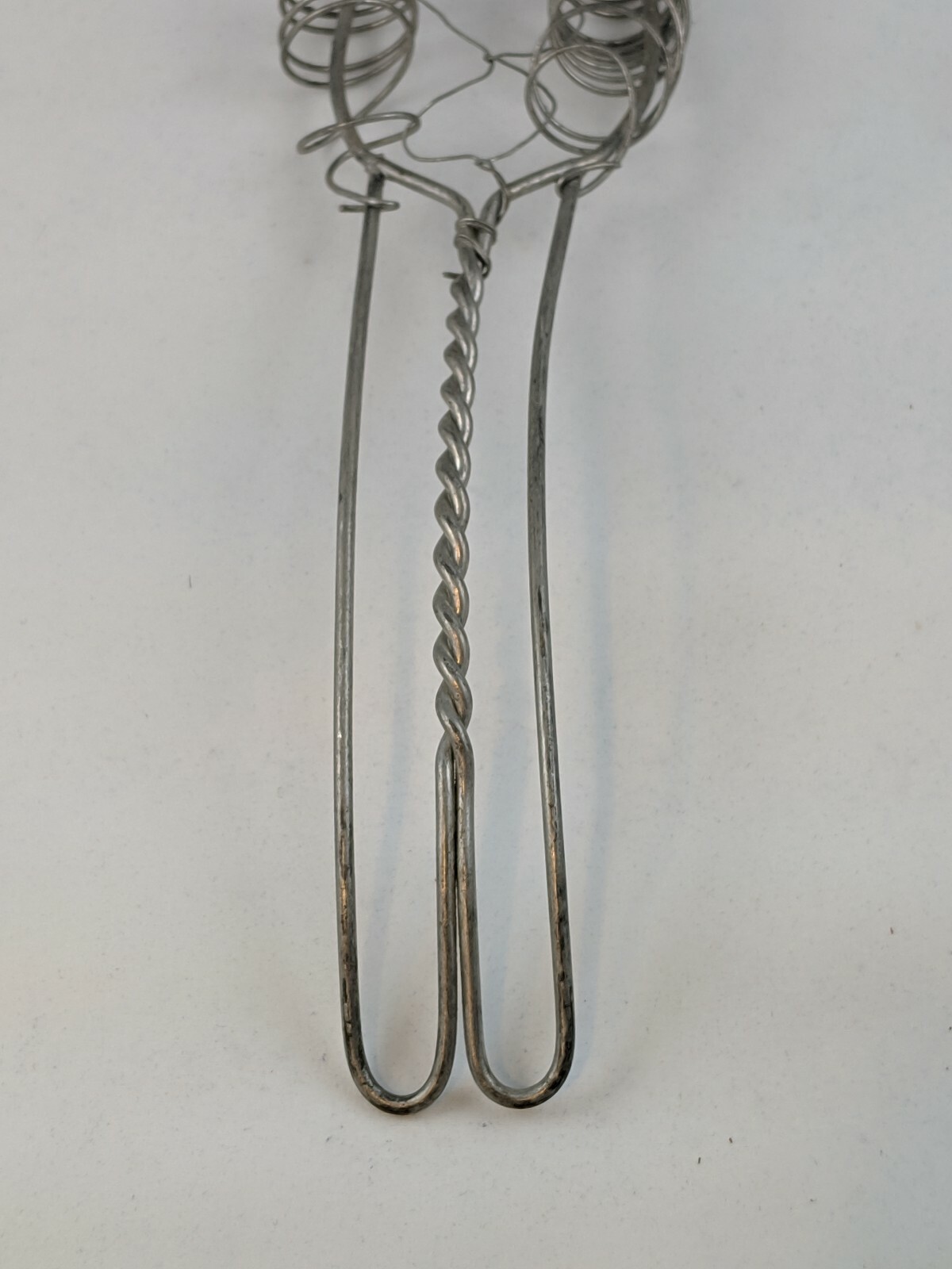 Vintage PRIMITIVE Wire Wisk Stirrer Handmade 10" Long | eBay