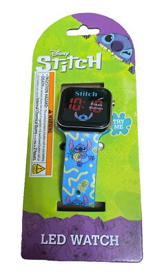 Disney Lilo and Stitch "Stitch" LED Watch Digital New | eBay