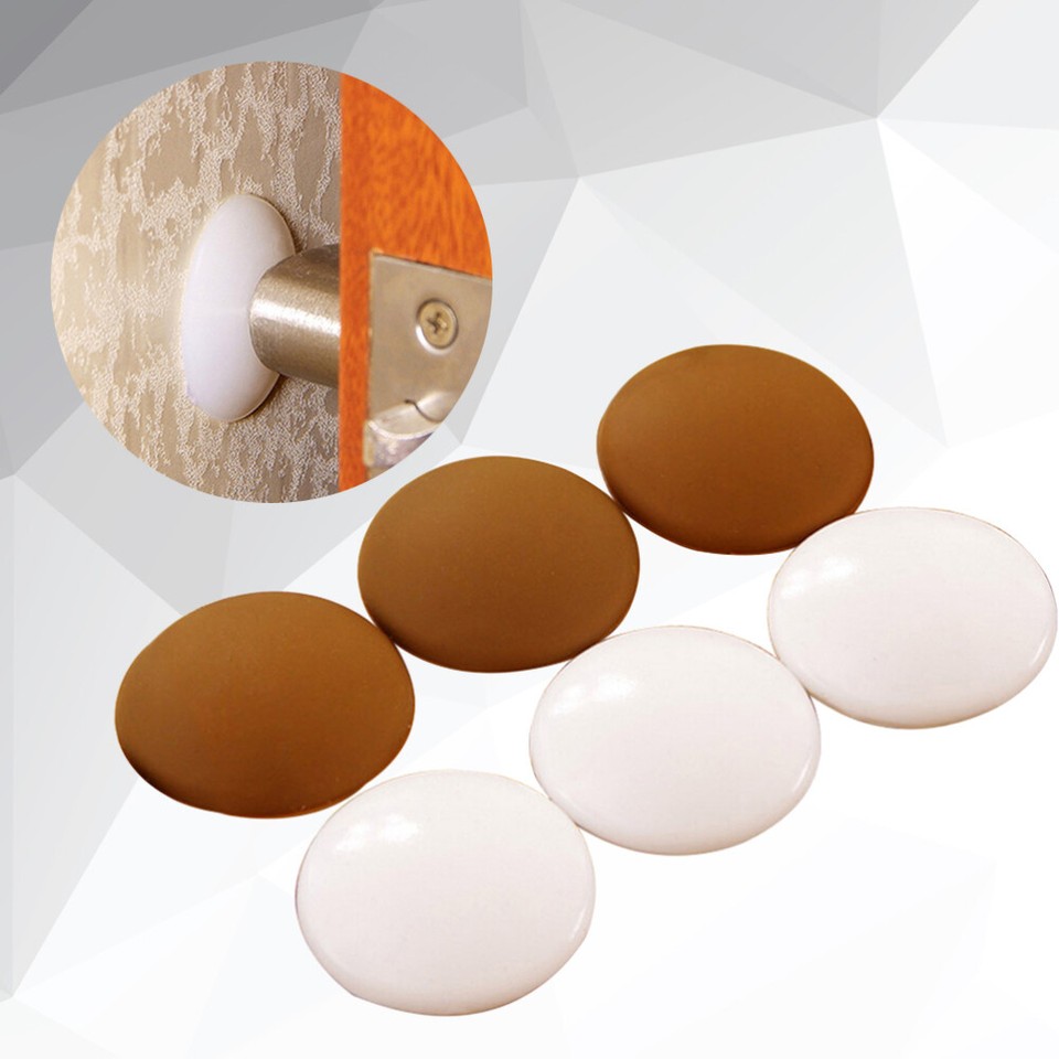 10pcs Door Knob Stoppers Door Knob Guard Door Stop Wall Protector | eBay