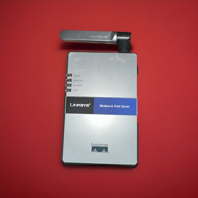 Linksys WPS54G Wirless-G print server 54Mbps 802.11g | eBay