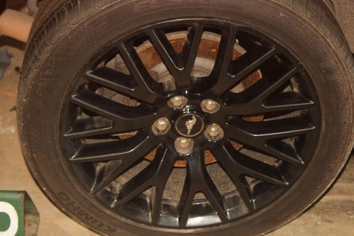 16-17 MUSTANG Wheel 19x9.5 Alloy Twenty 20 Spoke Ten 10 Split Rear ...