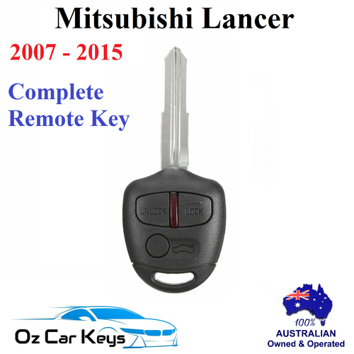 3B - MITSUBISHI LANCER REMOTE TRANSPONDER KEY 2007 2008 2009 2010 2011 ...