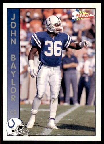 1992 Pacific John Baylor Football Cards #445 | eBay