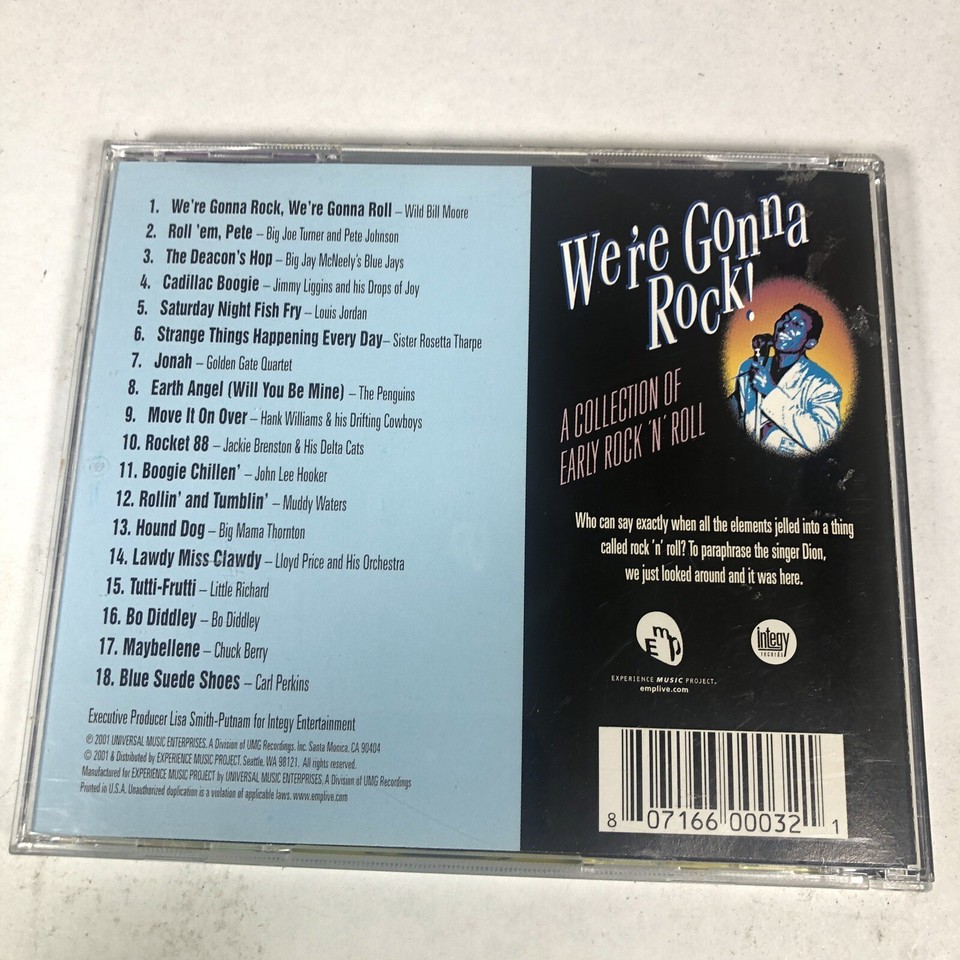 We're Gonna Rock! - A Collection of Early Rock N' Roll - AUDIO CD | eBay