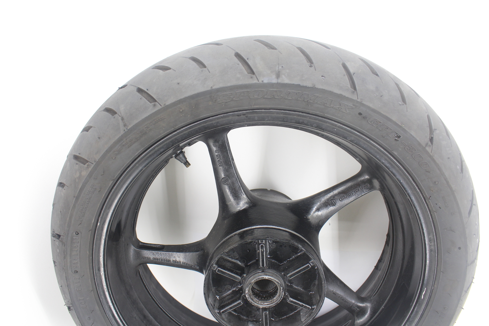 2012 Yamaha YZF R6 Rear Wheel Back Rim W Tire 5sl-25338-00-6x for sale ...