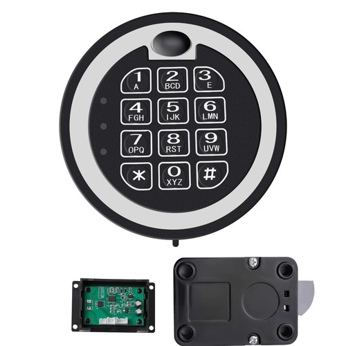 Replace Mesa MSL 500 Safe Lock Black Keypad Electronic Safe Lock With ...