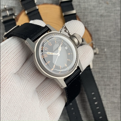 36mm Tandorio Military Brush Watch For Men 20ATM Diving Japan NH35A ...