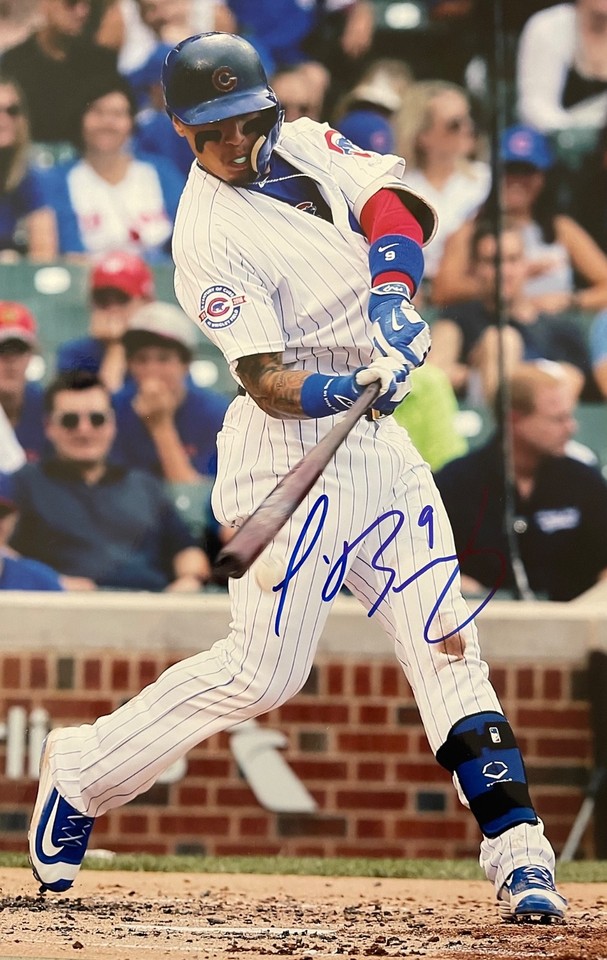 Javier Baez Signed autographed Chicago Cubs 11x14 Sports Photo PROOF COA | eBay