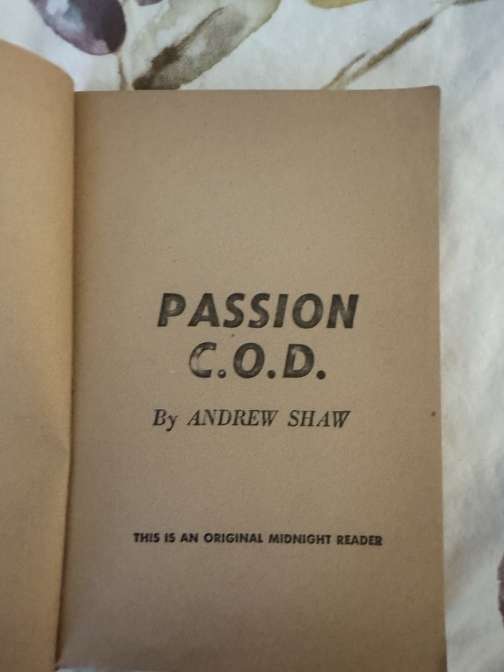 Vintage Sleaze Pulp Paperbacks Risqué Adult 1950s–60s Paperback Lot Of ...