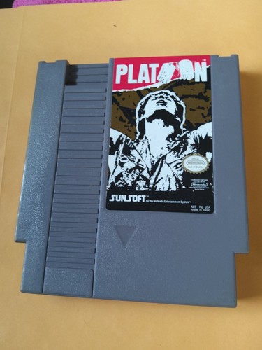 Nintendo NES Platoon Authentic Tested Working | eBay
