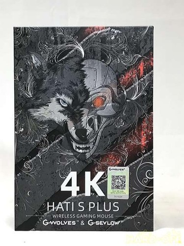 G-Wolves 4K Hati S Plus Wireless Gaming Mouse White Good Condition Used ...