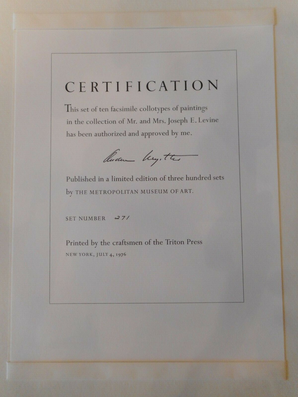 ANDREW WYETH "TEEL'S ISLAND " COLLOTYPE PRINT 271/300 Metropolitan ...