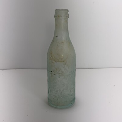 Coca-Cola Bottle HEEL Script Straight Side SAVANNAH GA Aqua | eBay