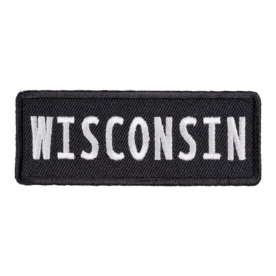 Wisconsin State Patch, United States of America Patches | eBay