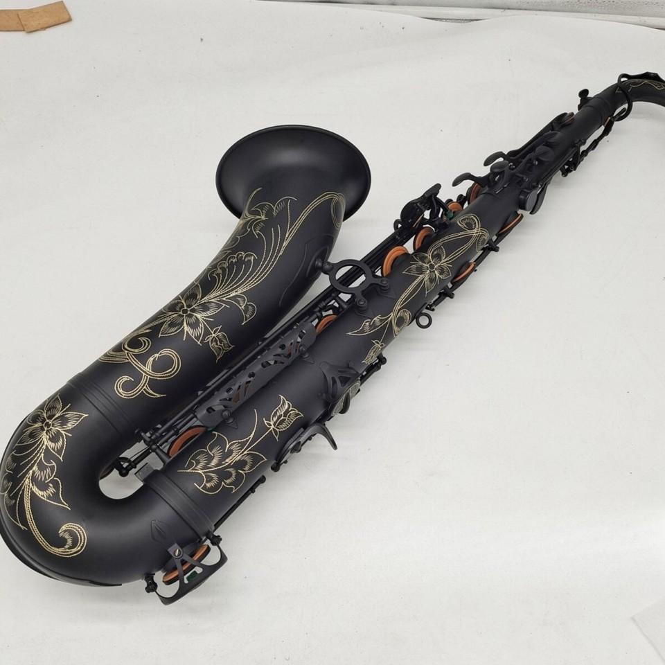 Saxophone Tenor Matte Black Handcrafted Pattern Boutique Saxophone ...