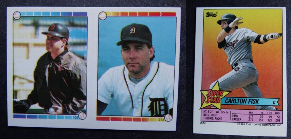 1989 Topps Stickers Baseball Cards Complete Your Set U Pick From List ...