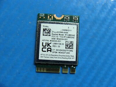 HP Pavilion AIO 32-b0254 Genuine Desktop Wireless WiFi Card RTL8852AE ...