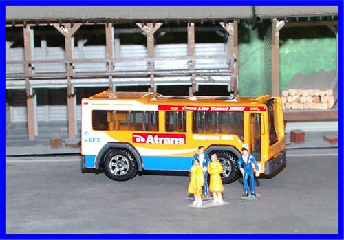 2004 Matchbox _ HO Scale _ City Bus _ (Atrans Express 494) | eBay