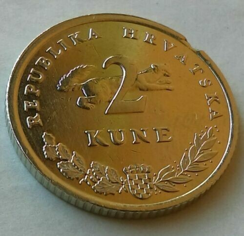 2 Kune 2009. Croatian coin, Kroatien münzen - ERROR ! | eBay