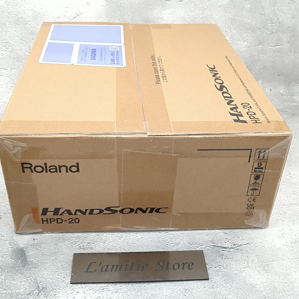 Roland HandSonic HPD-20 Digital Hand Percussion JP HPD20 Black 40cm 2 ...