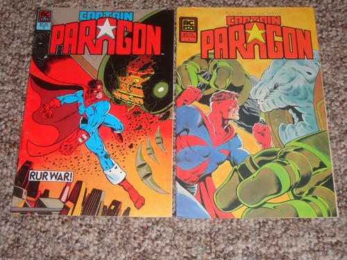 CAPTAIN PARAGON #2-3 VG 1984 AC Comics | eBay