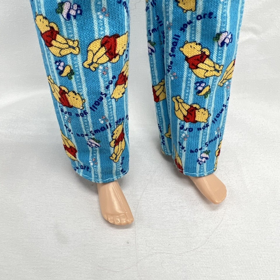 BARBIE MATTEL WINNIE THE POOH BLONDE PIGTAILS BLUE EYES DOLL Original ...