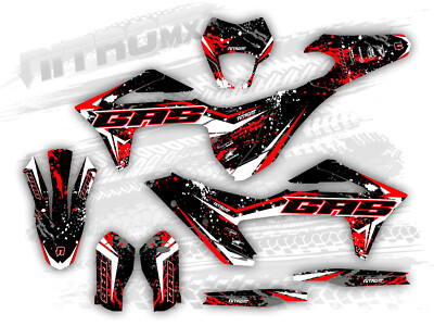Graphics fits GASGAS EC ECF EC-F 250 300 350 2021 2022 2023 Decals ...