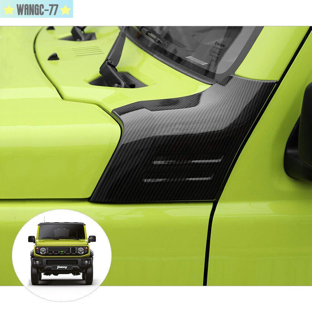For 19-20 Suzuki Jimny Carbon Fiber Style Front Hood Angle Wrap ...
