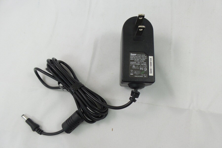 Sunny AC Adapter 5VDC 3A 15W 100-240V (SYS1298-1505-W2) for sale online ...