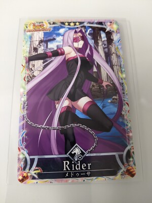 FGO Fate Grand Order Arcade Rider Medusa 1st Ascension 1st Anniv Mint ...