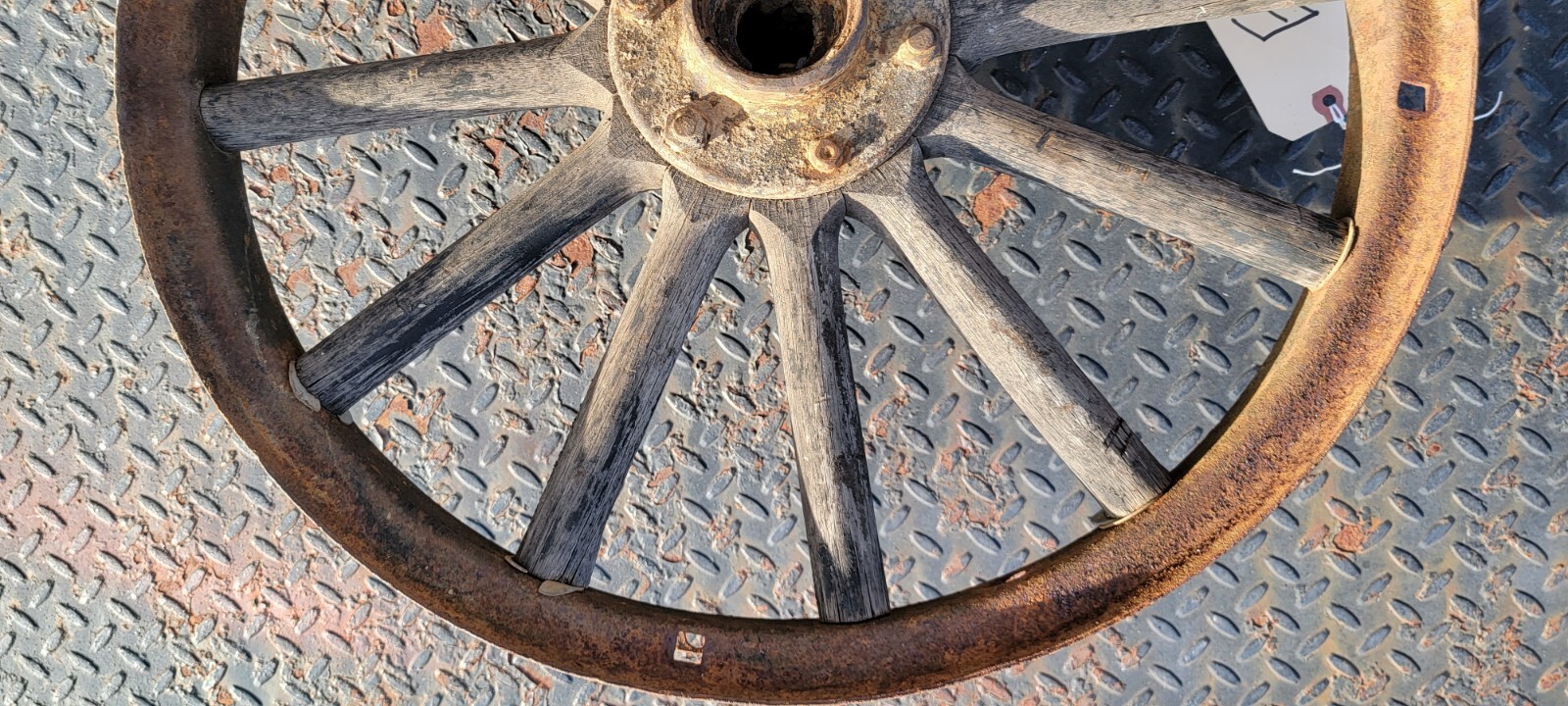 Antique Ford Model T Wheel Hub Wood Spoke OEM RIM | eBay