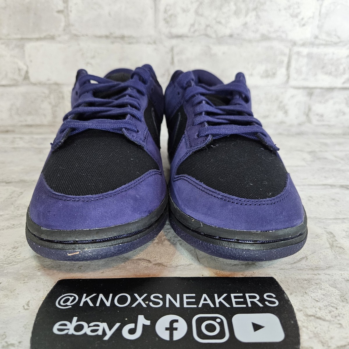 Nike Dunk Low LX Purple Ink Black Sneaker FB7720-001 Women's Nike Dunk Low LX Purple Ink Black Sneaker FB7720-001 Women's