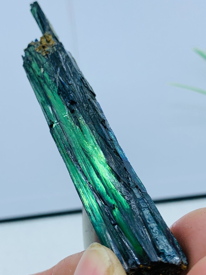 Raw Natural Vivianite Deep Green Crystal Rare Healing Specimen From ...